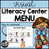 Visual Literacy Center Menu {Google Drive Resource} - This Reading Mama