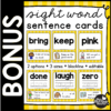 K-2 Sight Word Sentence Cards BUNDLE - This Reading Mama