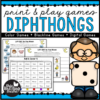 Print and Play Diphthong Games - This Reading Mama